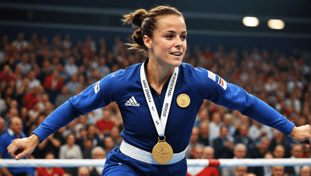 Alizée Agier : Sacre européen en -68 kg